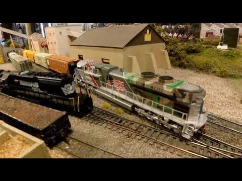 Switching at the St. Charles Model Railroad Club - YouTube