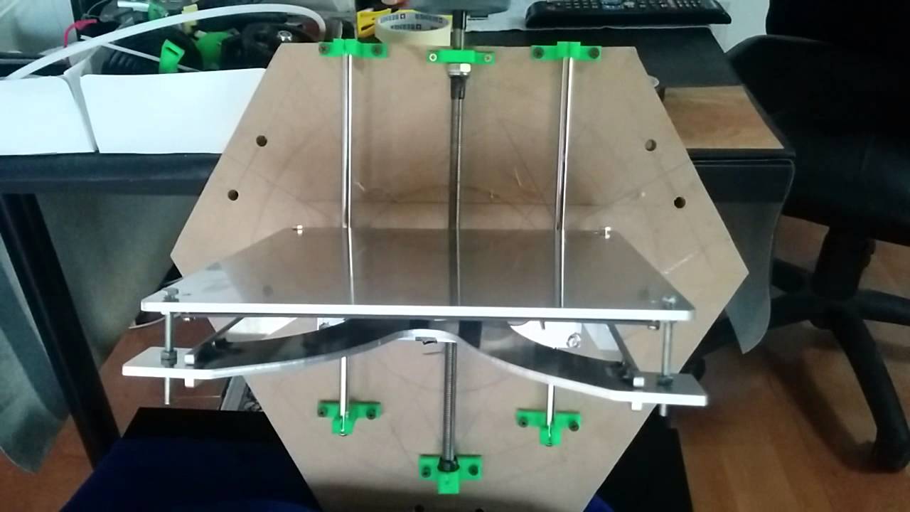 test Z Axis corexy coreg2k - YouTube