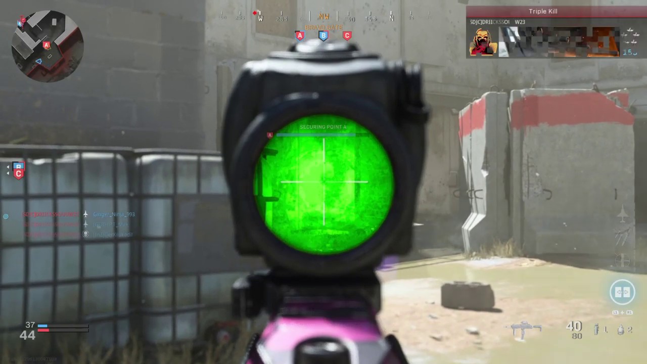 Shootout Domination - MP7 Pink Tiger MW - YouTube