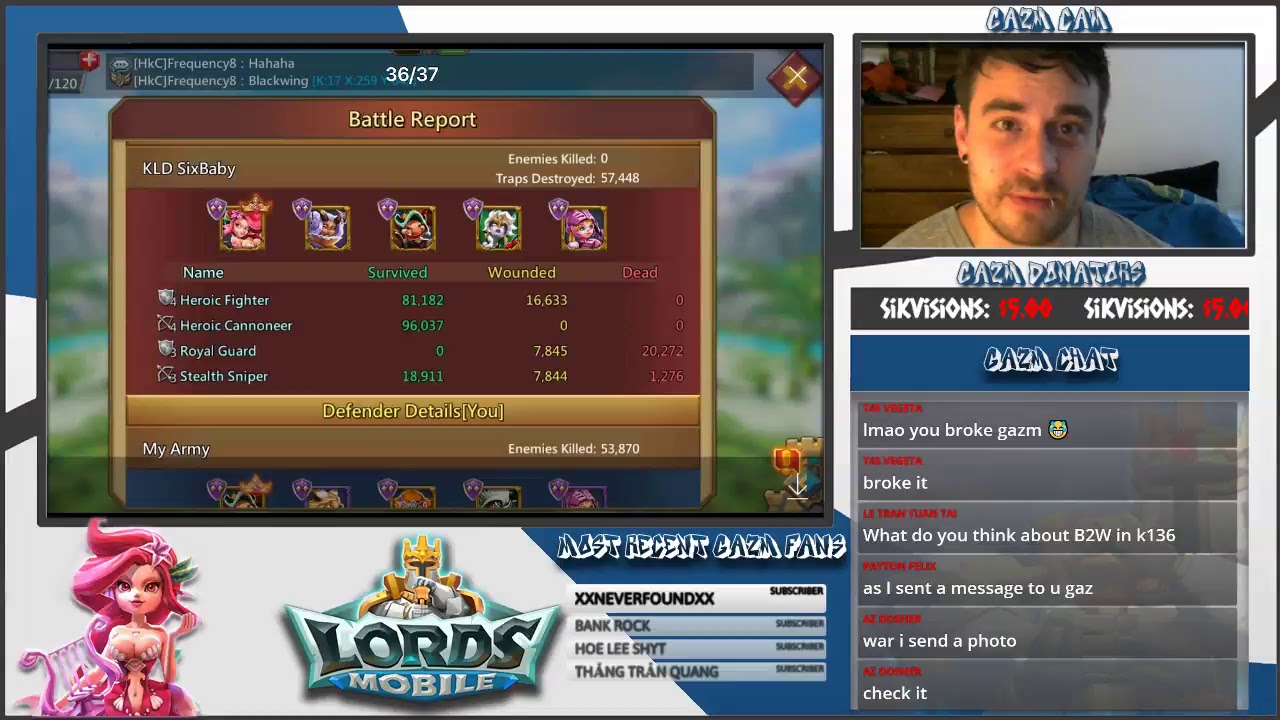 [Wargazm] Lords Mobile: I dont even know.... - YouTube