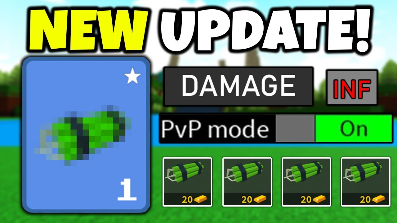 *NEW* PVP UPDATE ITEM!! (inf damage) | Build a boat for Treasure ROBLOX ...