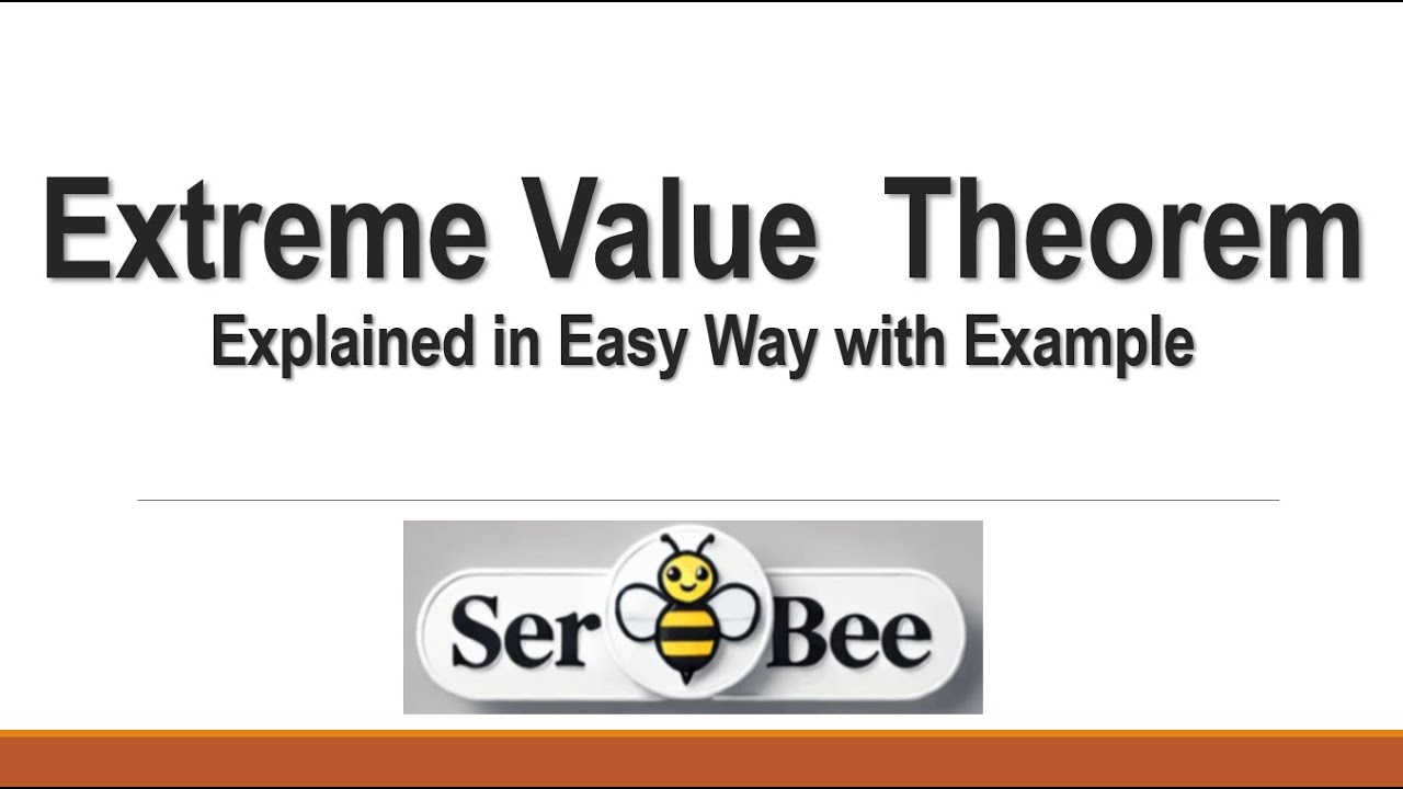 Extreme Value Theorem with Example - YouTube