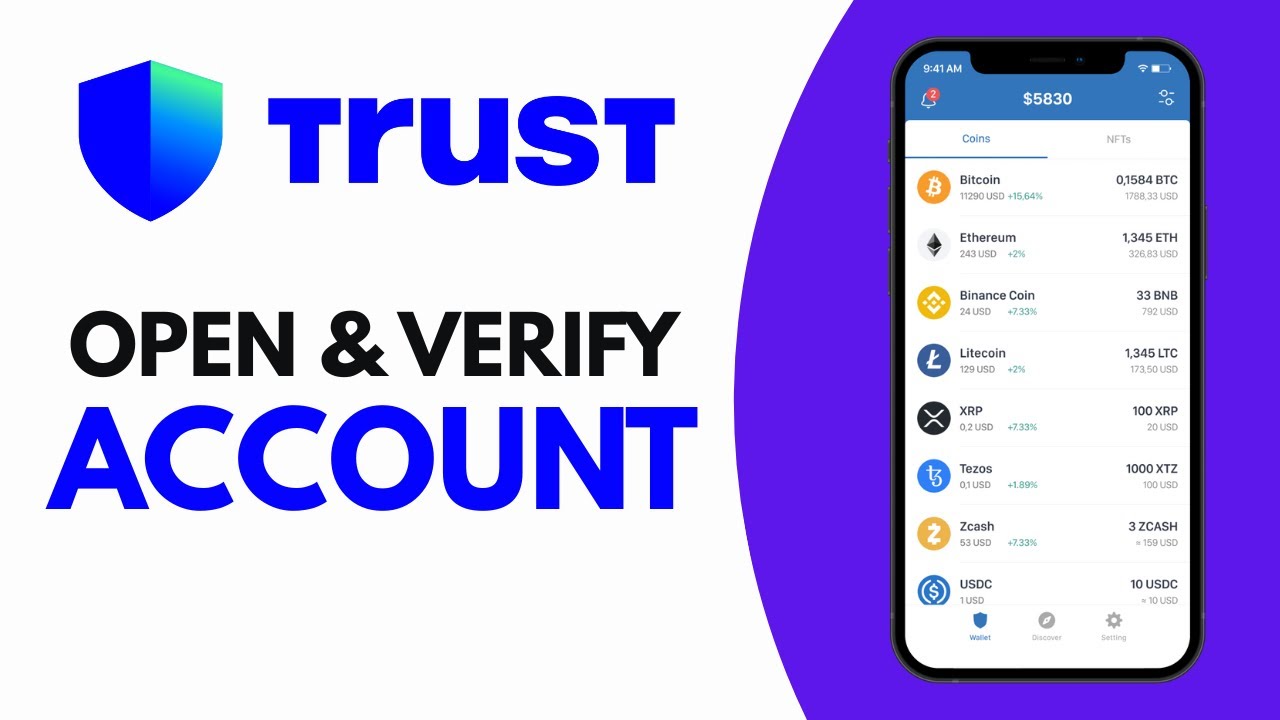 HOW TO CREATE A TRUST WALLET ACCOUNT IN ONE MINUTE (2025) - YouTube