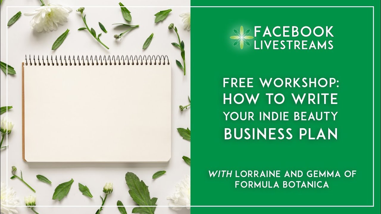 Free Workshop: How to Write Your Indie Beauty Business Plan - YouTube