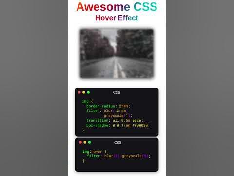 Awesome CSS Hover Effect. #youtubeshorts #shorts - YouTube