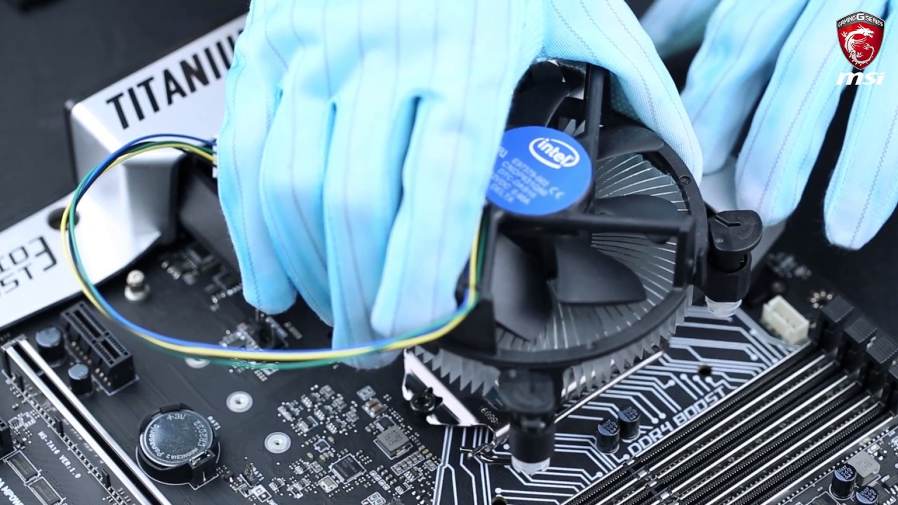 TUTO MSI - Comment installer votre processeur Intel LGA115X - YouTube