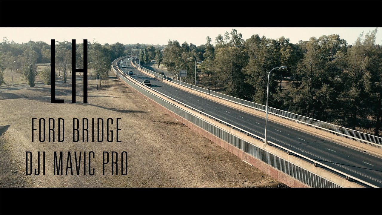 LH Ford Bridge Flyover - Dubbo NSW (Mavic Mini "Cinematic" Footage ...