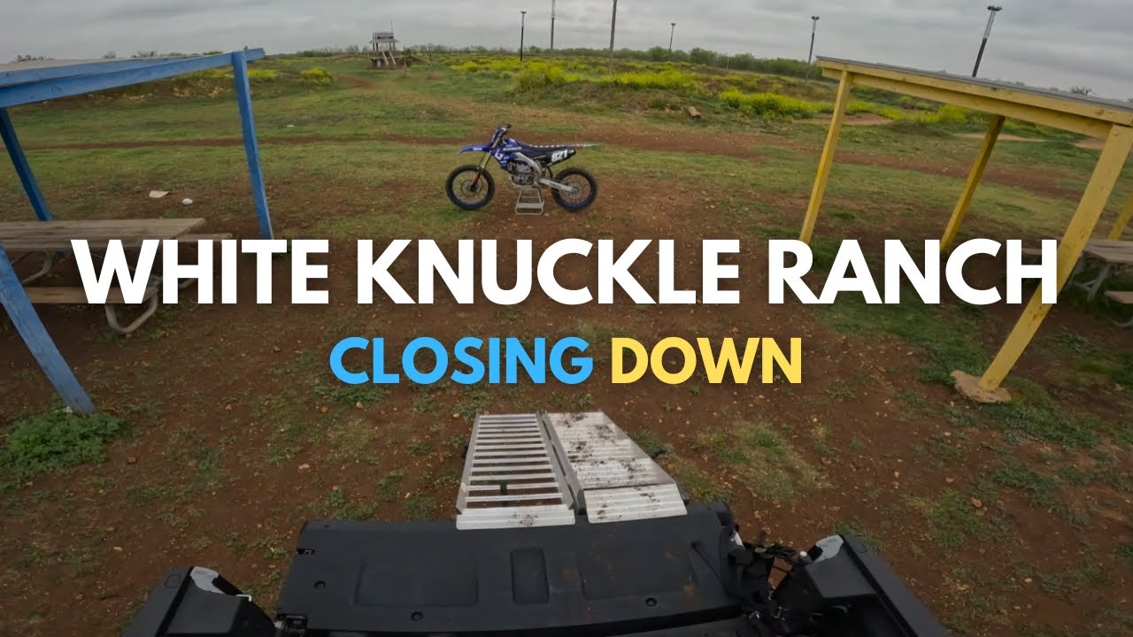 White Knuckle Ranch MX is Closing Down - YouTube