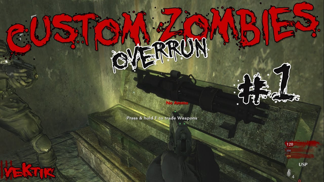Custom Zombies | "Overrun" Koop #1 (German) [HD] - YouTube