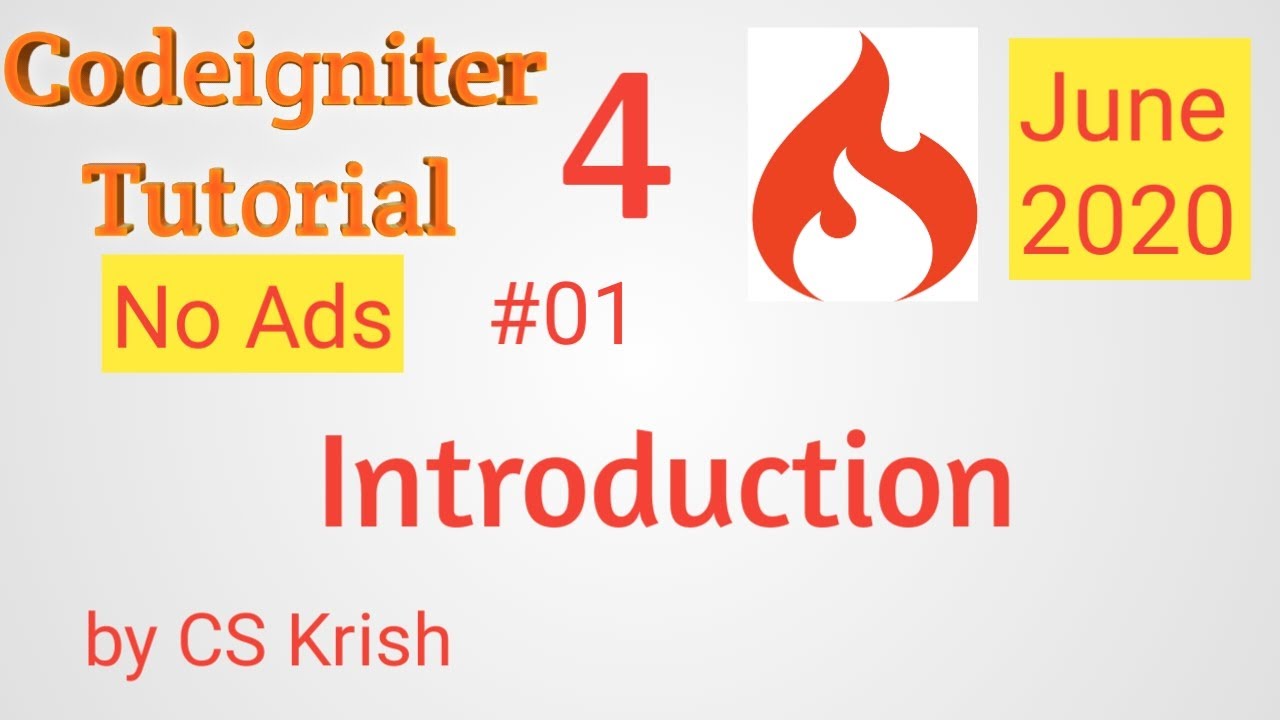 Codeigniter 4 Introduction In Hindi Youtube