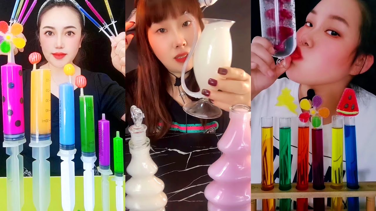 [ASMR]신기한물먹방ASMR DRINKING #ASMRDRINKING#물먹방#아이스크림#14246 - YouTube