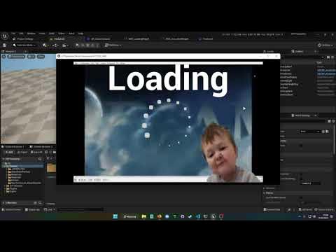 UE5 Real Animated Loading Screen for OpenLevel | Customizable and ...