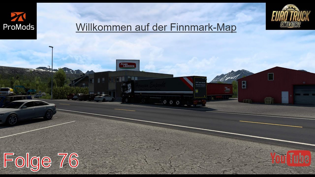 ETS2/1.45/076//Goodbye Raimi und los gehts Richtung Finnmark Map//HM ...