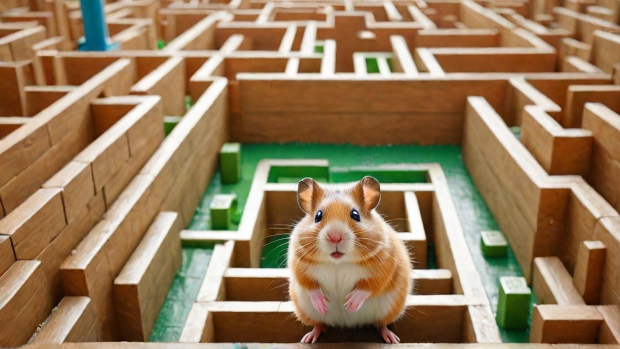 World's Biggest Hamster Maze - Can They Escape? - YouTube