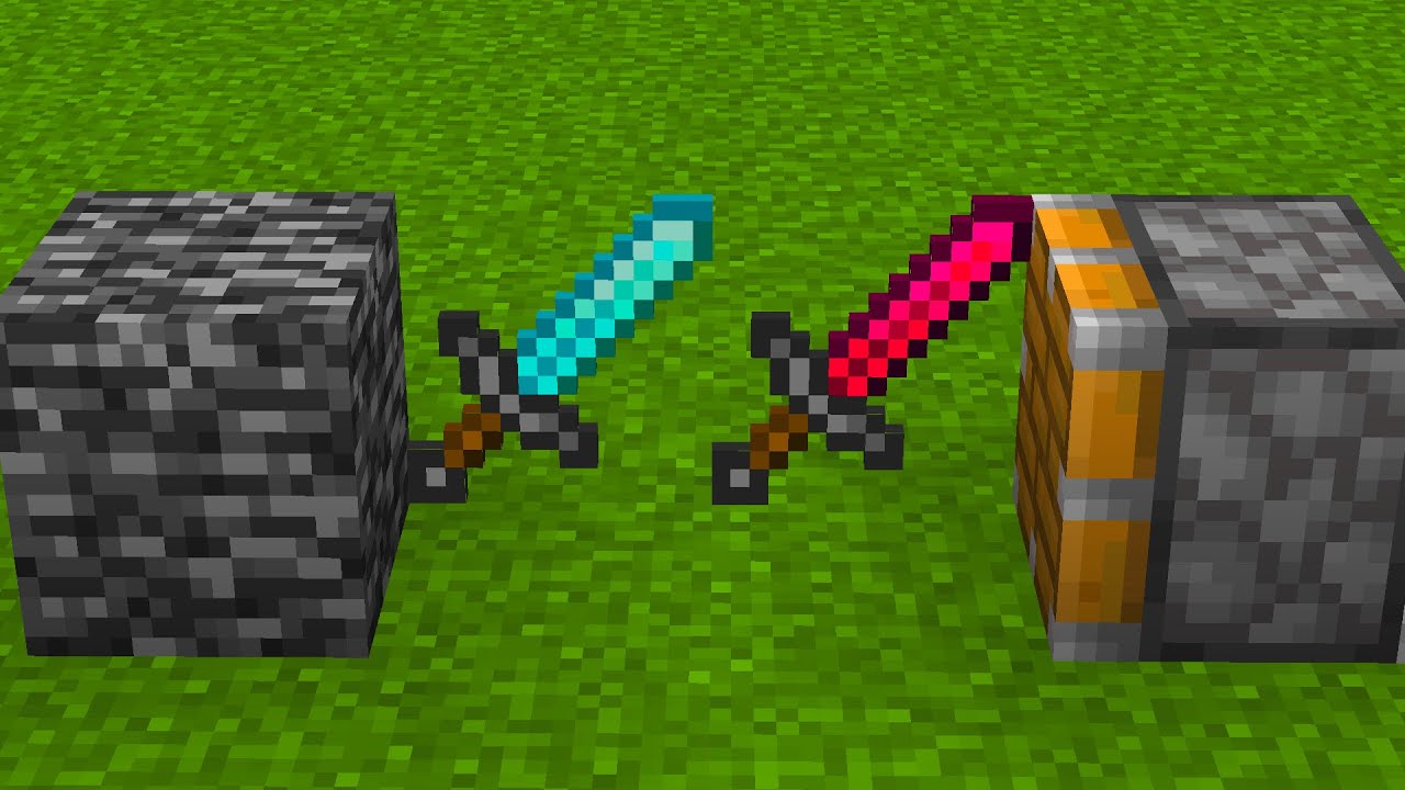 diamond sword + ruby sword = ??? - YouTube