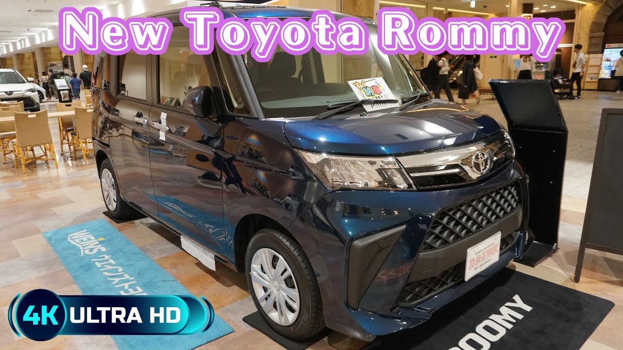 2024 TOYOTA ROOMY G-T Blue - 新型トヨタ ルーミー カスタムG-T インテリア2024年モデル - New ...