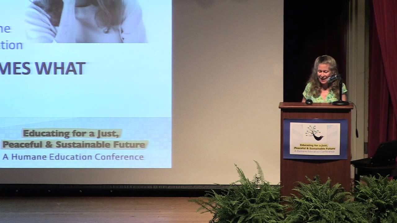 Zoe Weil speaks at the 2013 Humane Education Conference (Full Speech ...
