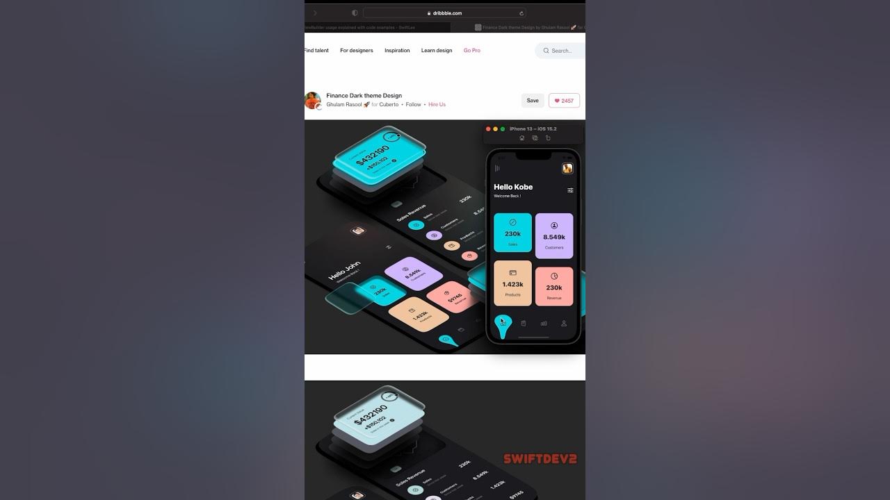 Finance App With Swiftui Swift Coding Challenge Ai Ios Apple Challenge Xcode Swiftui