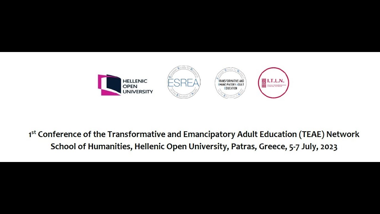 1st Conference of the Transformative and Emancipatory Adult Education ...