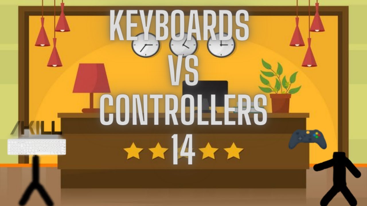 Keyboards vs Controllers 14 - YouTube