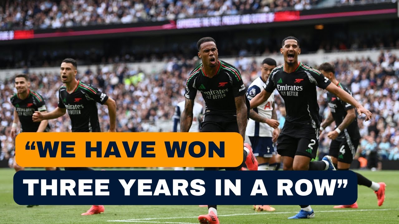 Arsenal UNBEATEN for 3 years at Tottenham stadium - YouTube