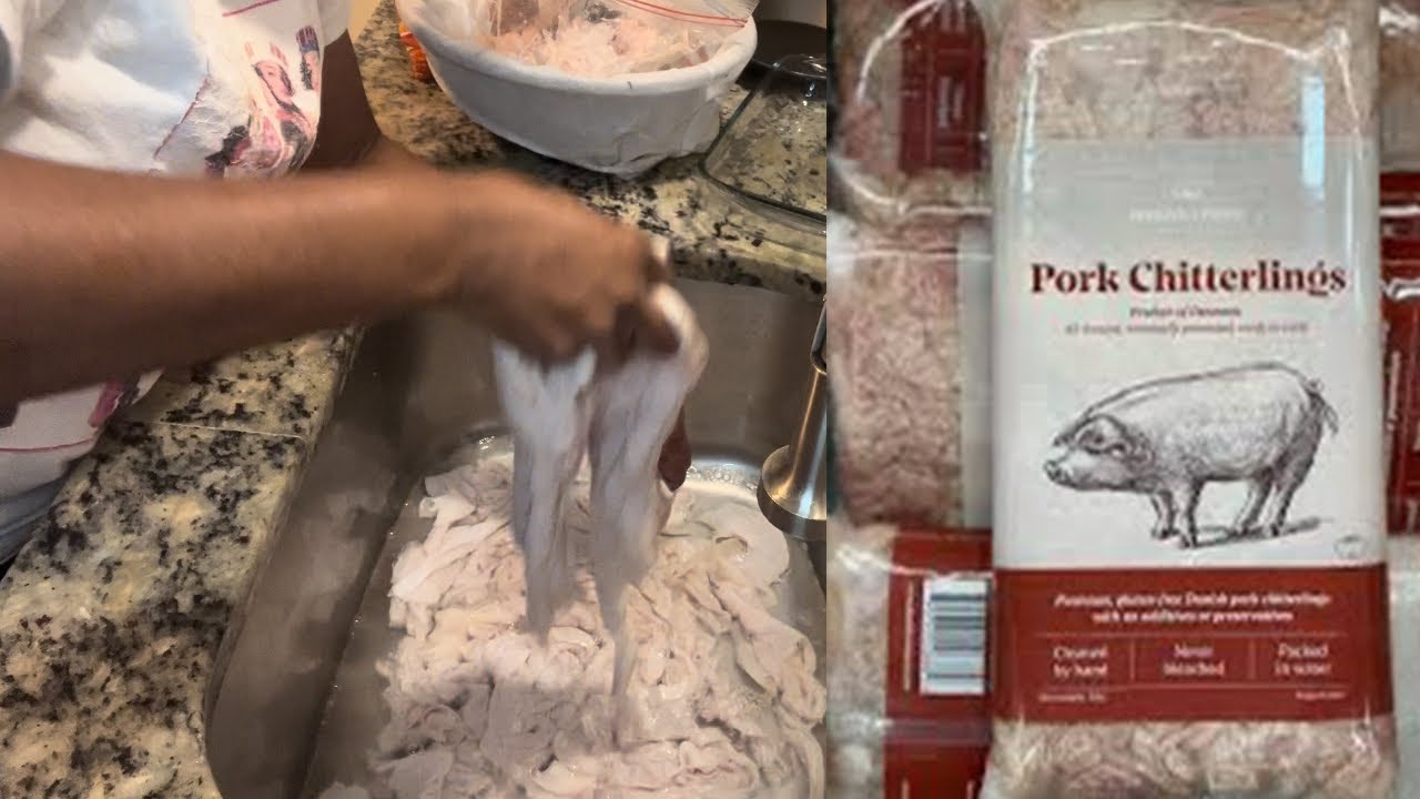 How To Clean Chitterlings | Danish Crown Product #cooking #newvideo # ...