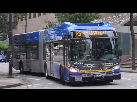 TransLink [Bus Ride] - 2024 NFI XDE60 | B24001 - YouTube