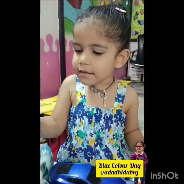 It's Blue day । Blue day activity ideas for kids school । - YouTube