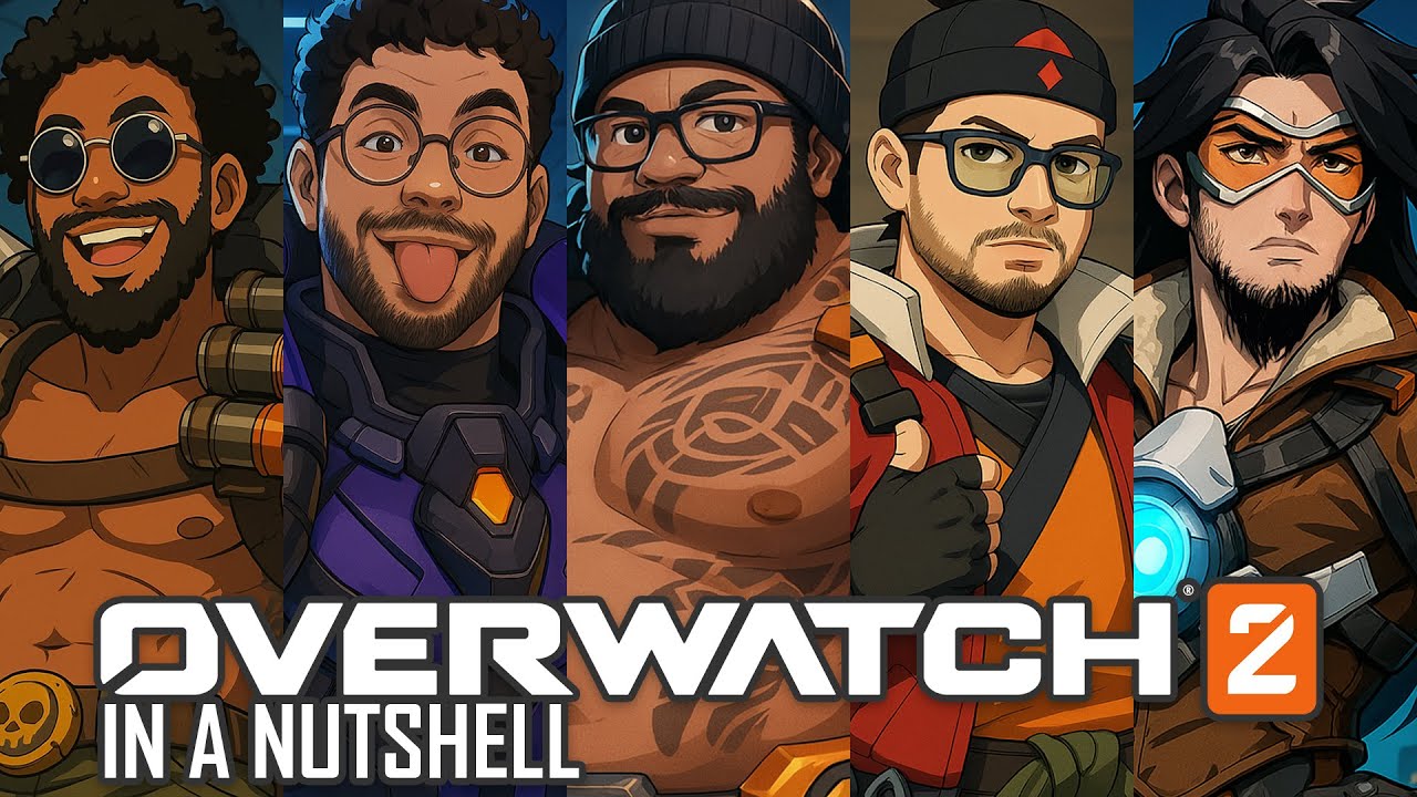 OVERWATCH 2 NUMA CASCA DE NOZ - YouTube