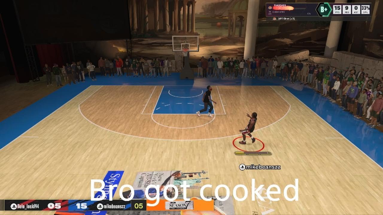 Cooking kids in NBA 2K 25 - YouTube