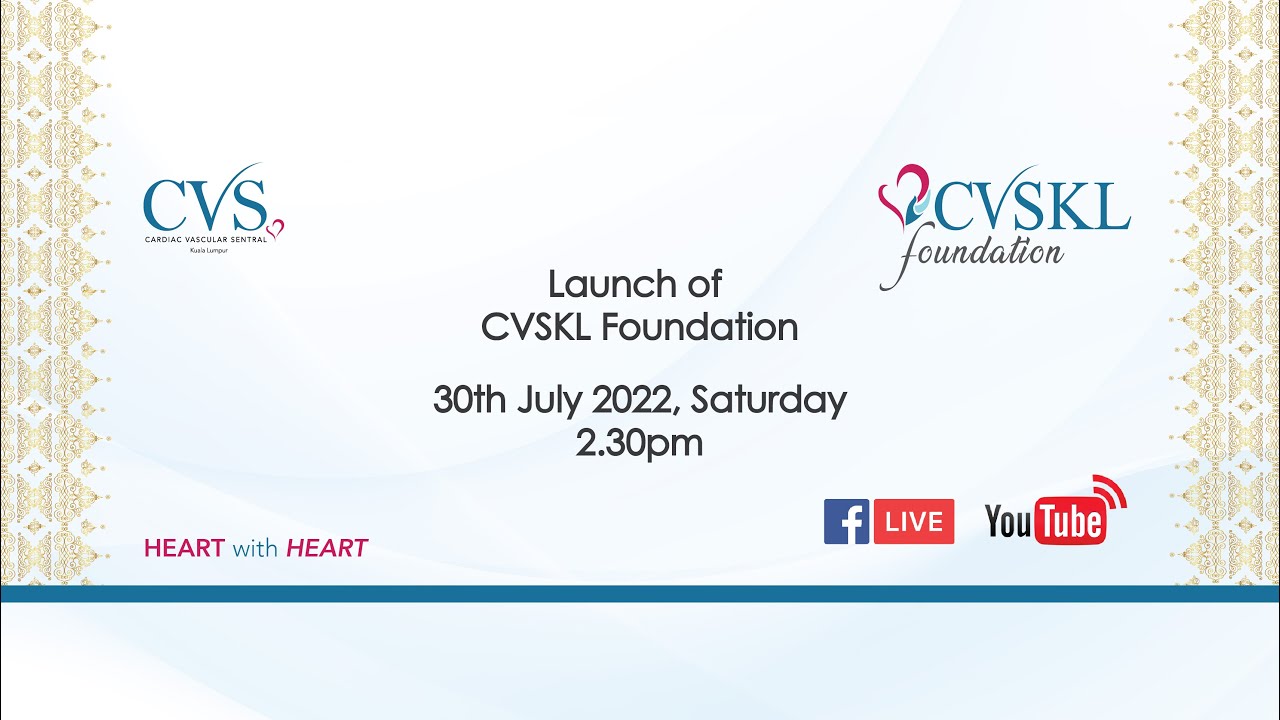 Launch of CVSKL Foundation - YouTube