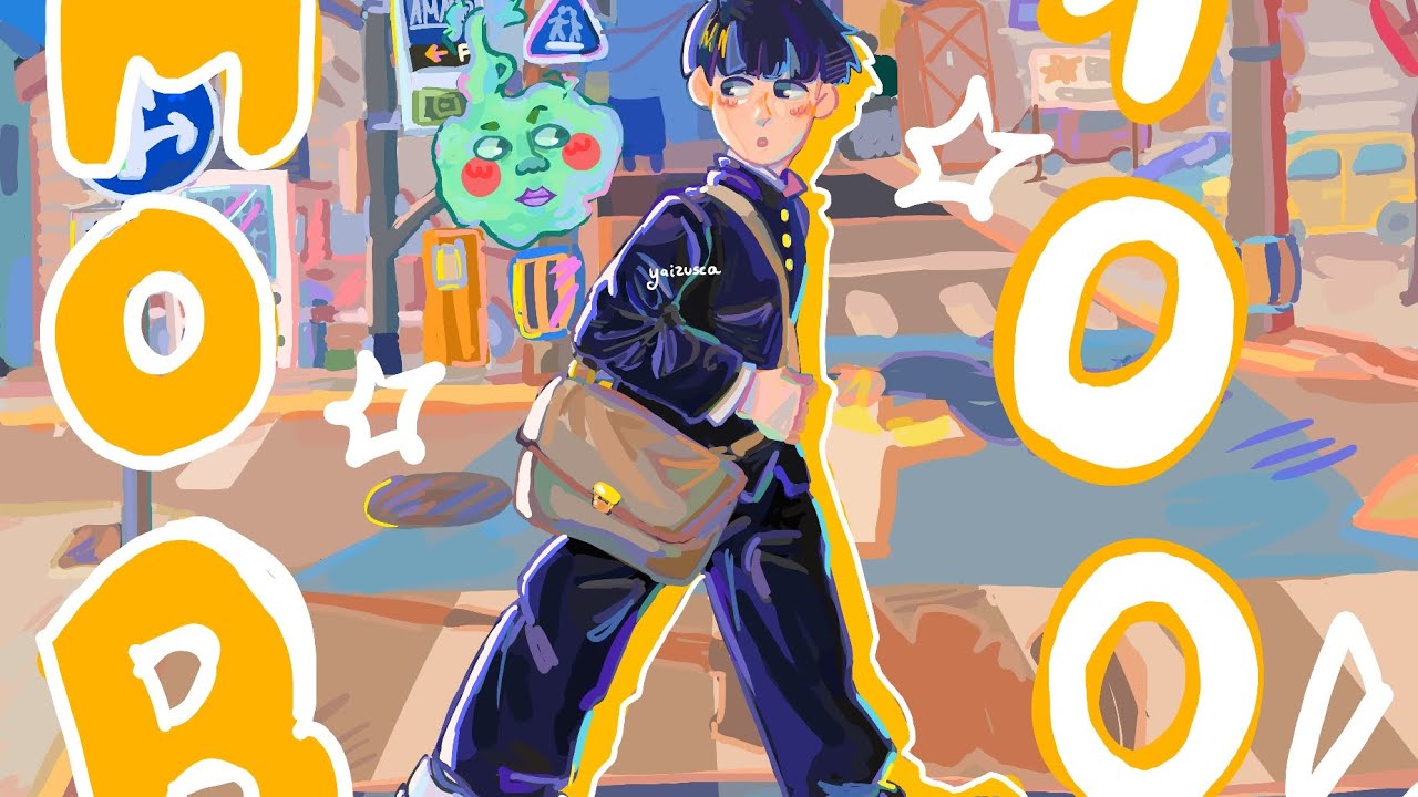 speedpaint fanart mob psycho 100!! - YouTube