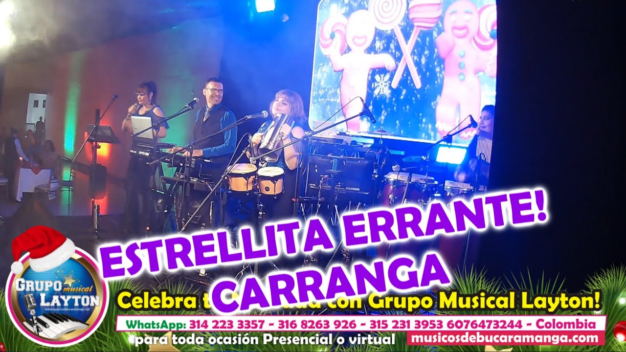 ESTRELLITA ERRANTE / Sabor! / Grupo Musical 314 223 3357 Bucaramanga ...