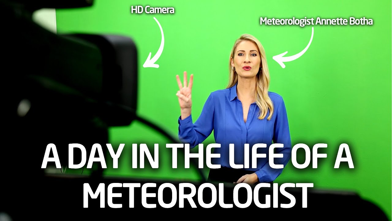 A day in the life of Meteorologist Annette Botha - YouTube