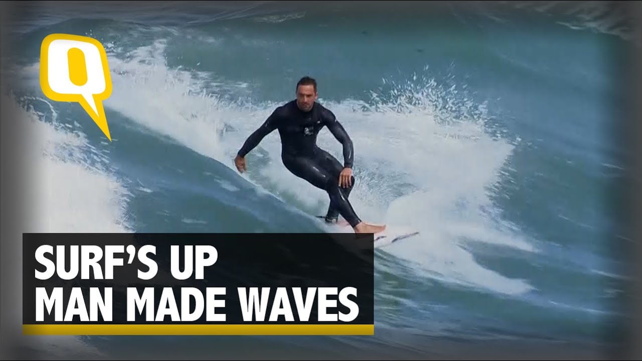 Surf’s Up: Man Made Wave for Surfing - YouTube