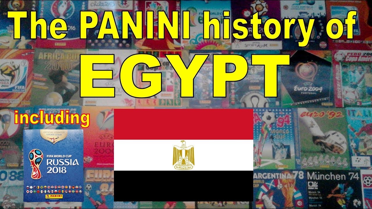 The Panini history of Egypt (Men's Soccer Team) Update 2018 - YouTube