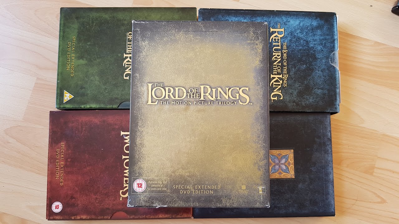 The Lord Of The Rings The Motion Picture Trilogy Special Extended DVD ...