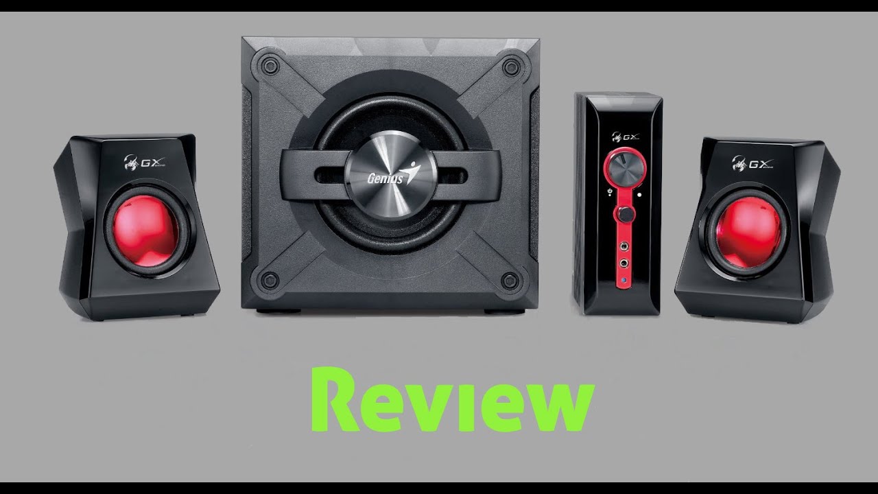 Review Genius SW-G2.1 1250 - YouTube
