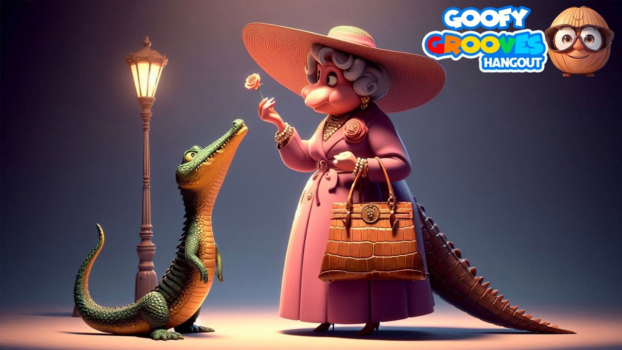 The Lady With The Alligator Purse | Fun Kids Poem & Sing-Along - YouTube
