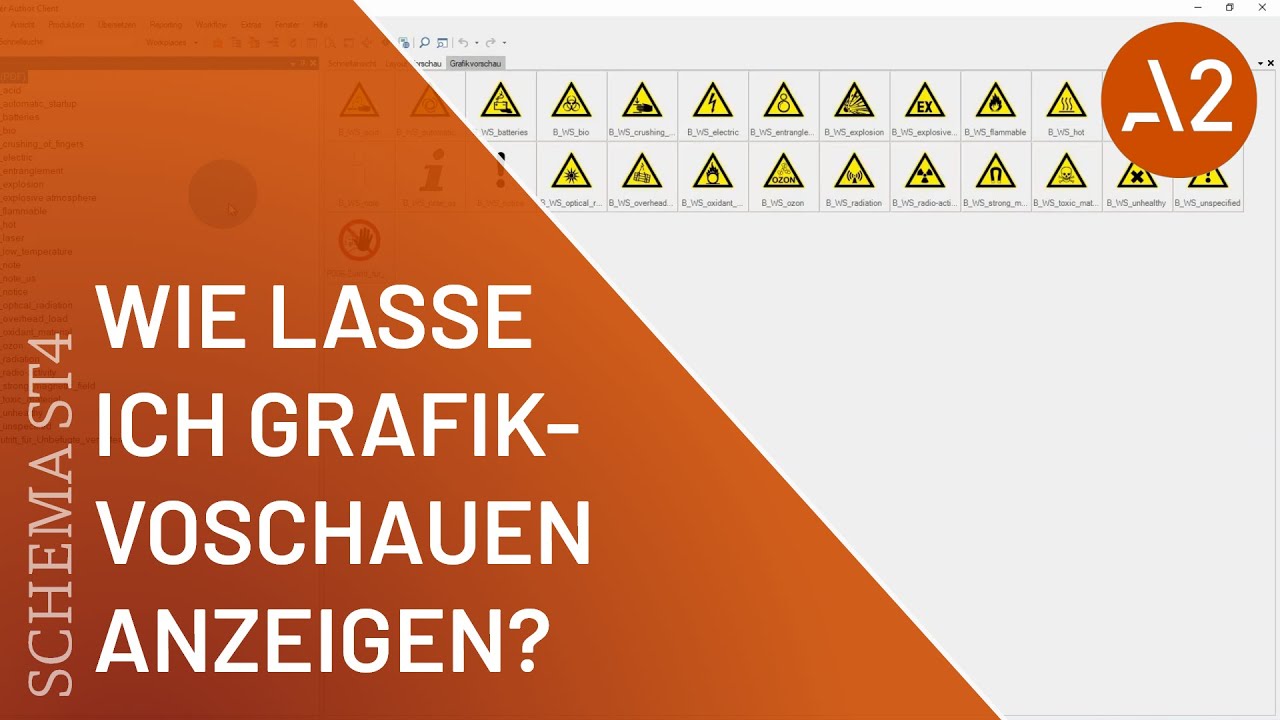 Tutorial | SCHEMA ST4 | Grafikvorschauen anzeigen lassen - YouTube