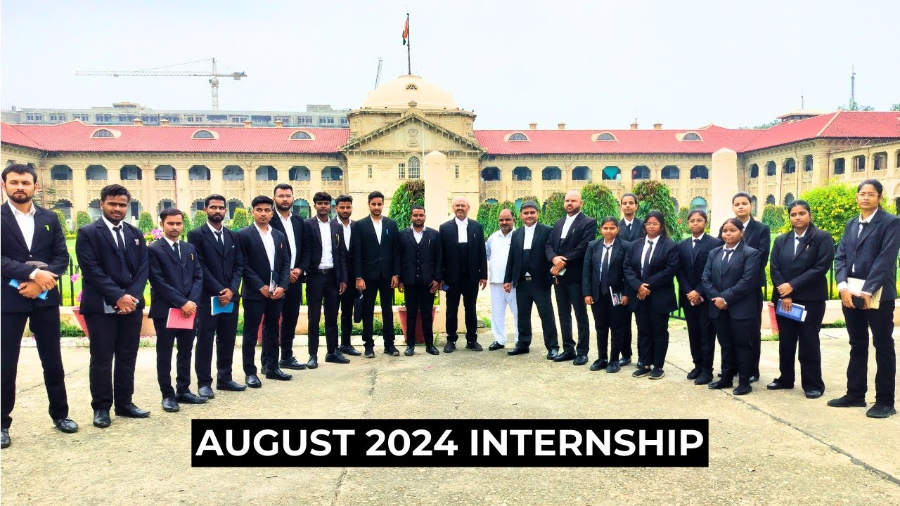 Vidhi Ekta Sngh Offline Internship Program at Allahabad High Court ...