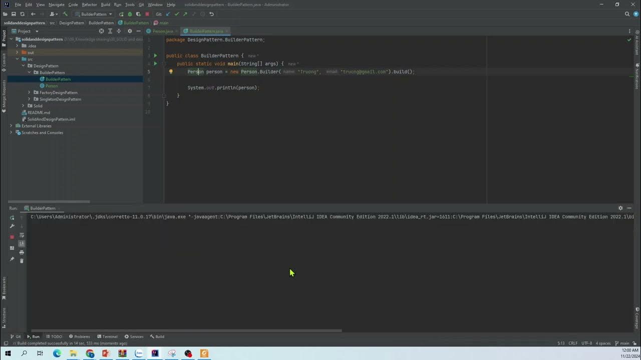 13.Builder Design Pattern with Example - YouTube