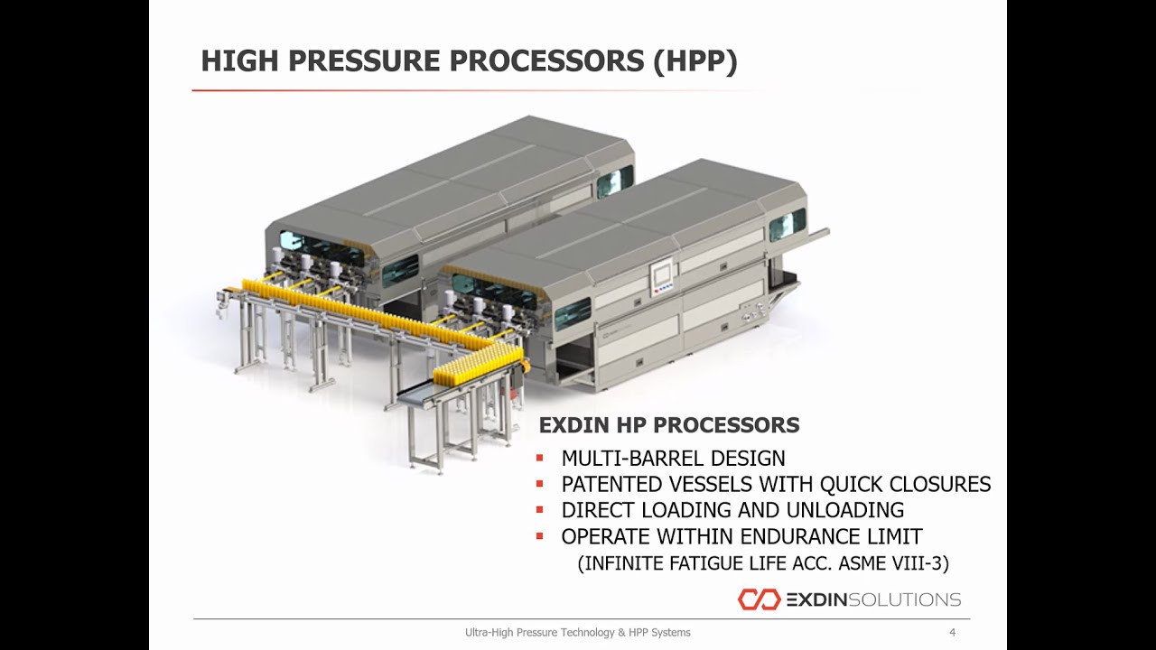 Automatic HPP (High Pressure Processing) Filling Lines - YouTube