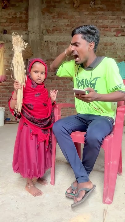 Mummy Jhadu 完 Se Sir Me Mar Diya Shorts Funny Comedy Ytshorts