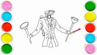 How to draw Plunger Cameraman From Skibidi Toilet | ski... | Doovi