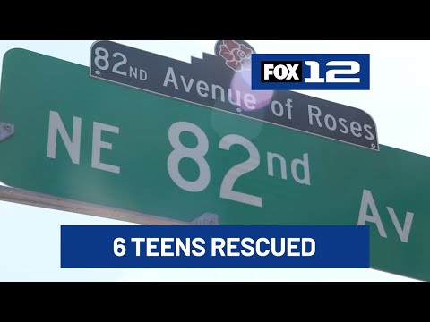 6 teens rescued during human trafficking mission along Portland’s 82nd Avenue, police say
