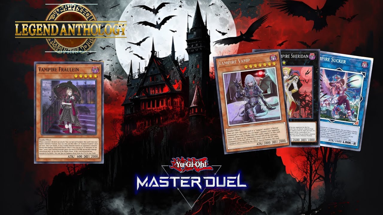 Vampires are AMAZING Legend Anthology -Yu-Gi-Oh MasterDuel - YouTube