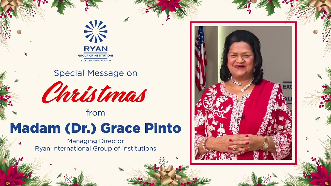 Special Message on Christmas 2022 from Madam (Dr.) Grace Pinto ...