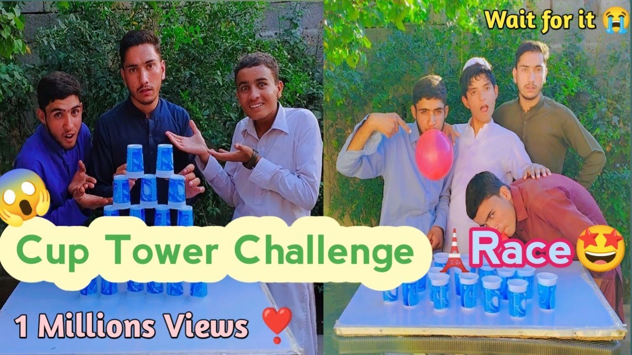 World Record Largest Paper Cup Tower🗼|The Fastest Cup Stacker in Texas ...