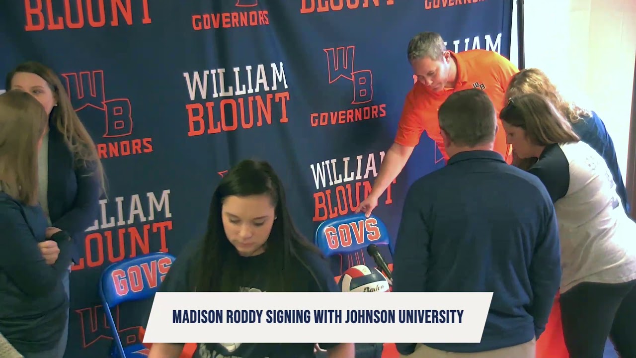 2020 College Signing - Madison Roddy Signing with Johnson University ...